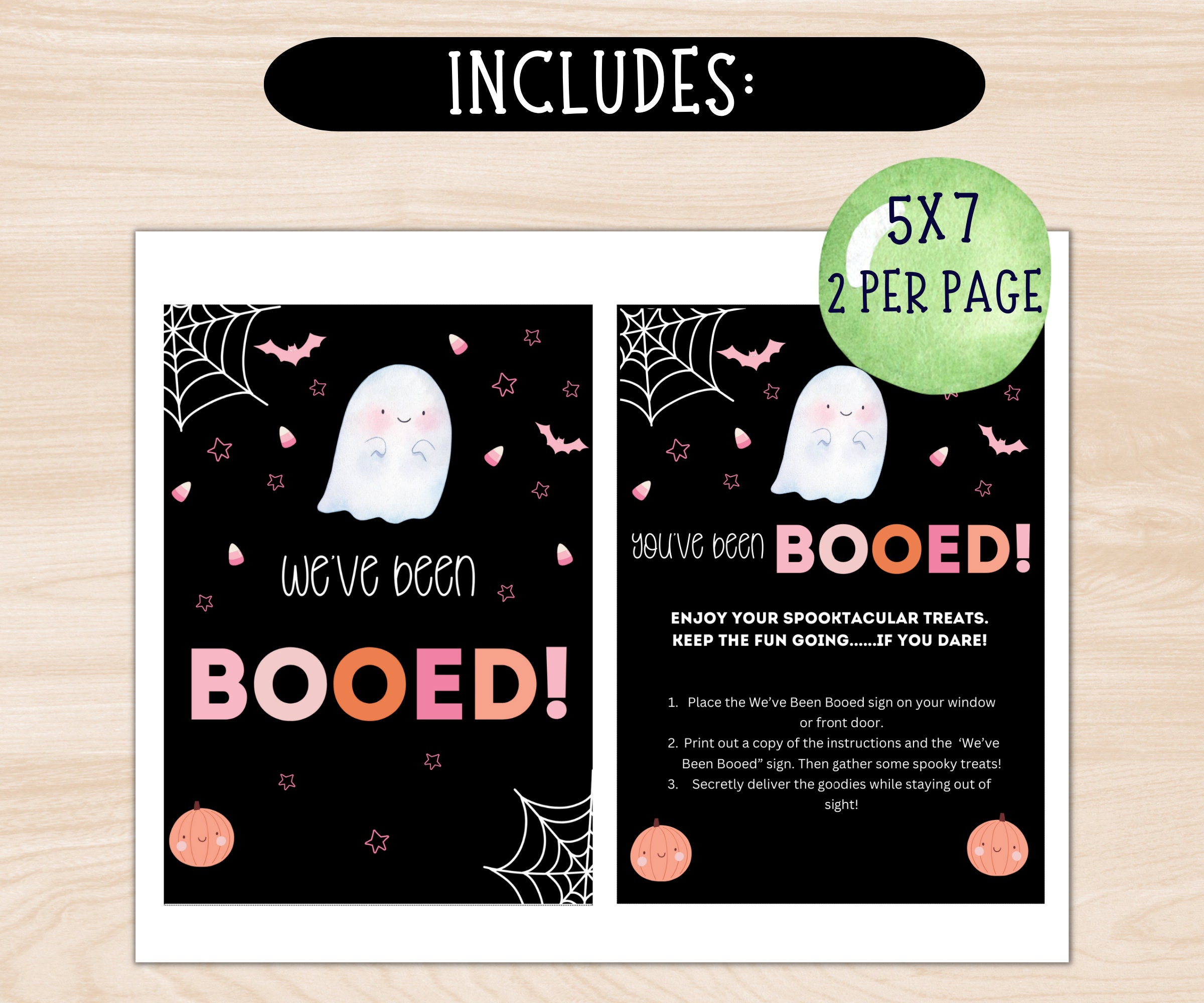 You've Been Booed Printable Halloween Neighborhood Tradition You've ...