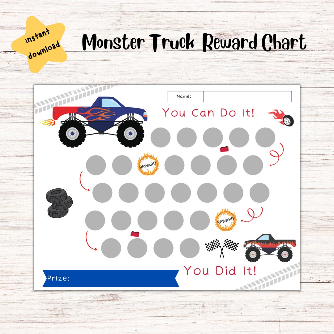 Kids Reward Chart | Potty Training Chart | Chore Chart for Kids ...