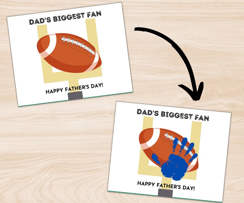 Father's Day Handprint Craft Bundle | First Father's Day Gift | Daycare ...