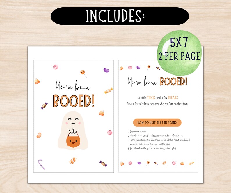 You've Been Booed Printable Halloween Neighborhood Tradition You've ... You've Been Booed Printable Halloween Neighborhood Tradition You've ...