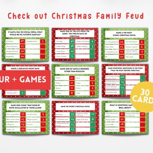 Find the Guest Bingo Christmas Game | Printable Christmas Party Game ...
