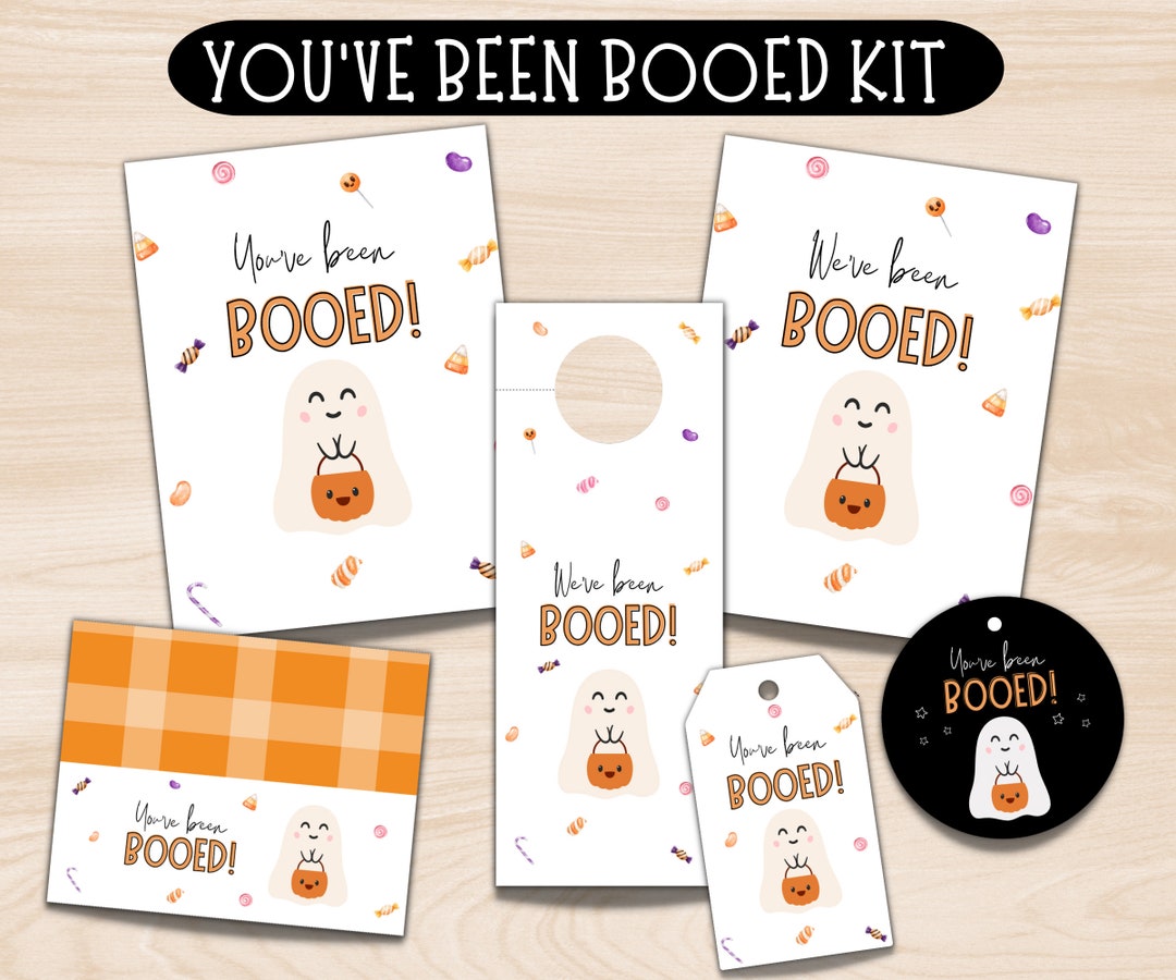 You've Been Booed Printable | Halloween Neighborhood Tradition | You've ...