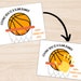 Father's Day Handprint Craft Printable Basketball Handprint Art First ...