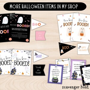 You've Been Booed Printable Halloween Neighborhood Tradition You've ...