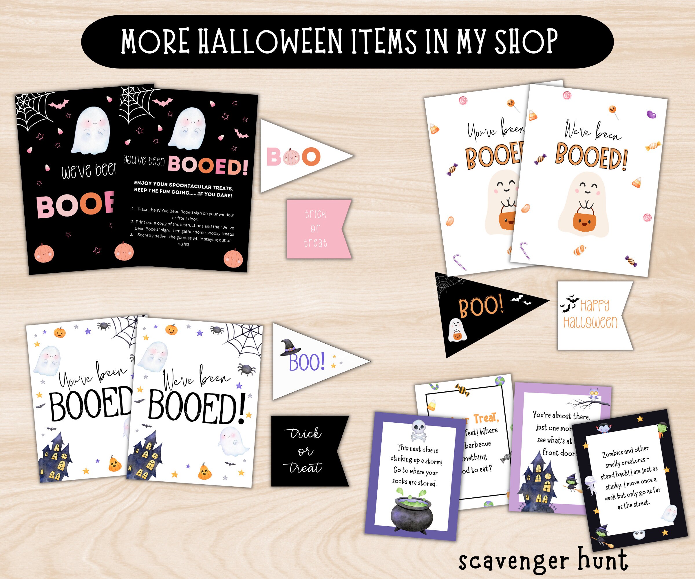 You've Been Booed Printable | Halloween Neighborhood Tradition | You've ...