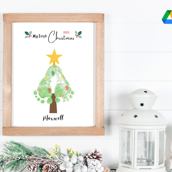 Baby First Christmas - Etsy