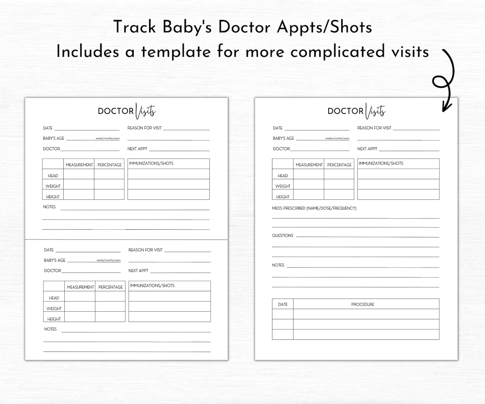 Pregnancy and Baby Checklist Bundle | Pregnancy Planner | Expecting Mom ...