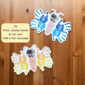Grandparents Day Butterfly Handprint Craft | Best Grandma Ever ...