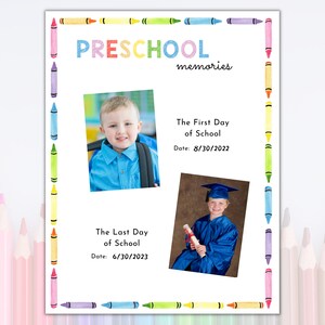Preschool Graduation Keepsake | School Memory Book | Preschool ...