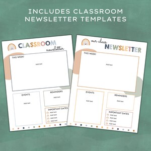 Meet the Teacher Editable Template | Back to School Template | Editable ...