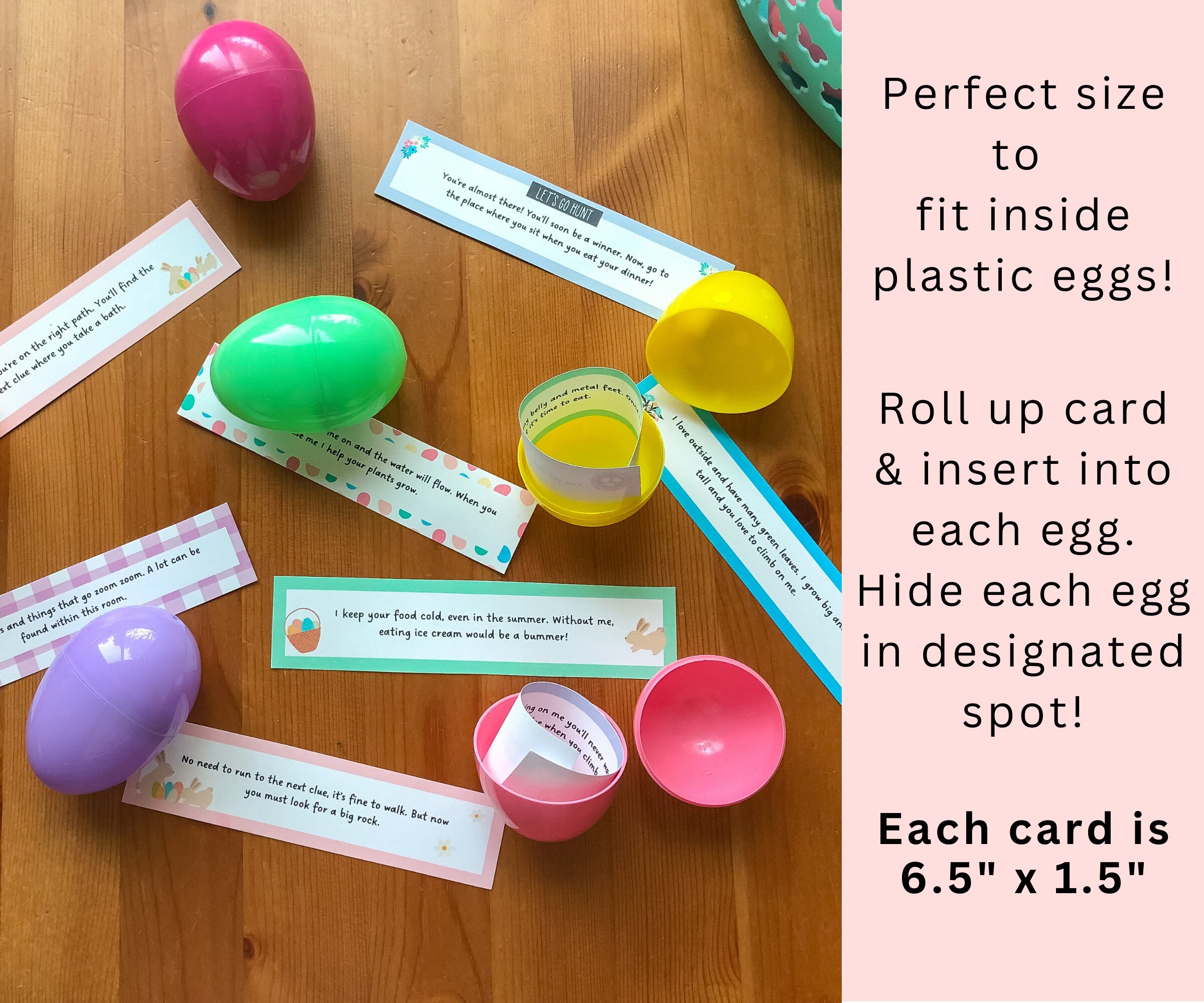 Easter Egg Scavenger Hunt Clues | Printable Treasure Hunt for Kids ...