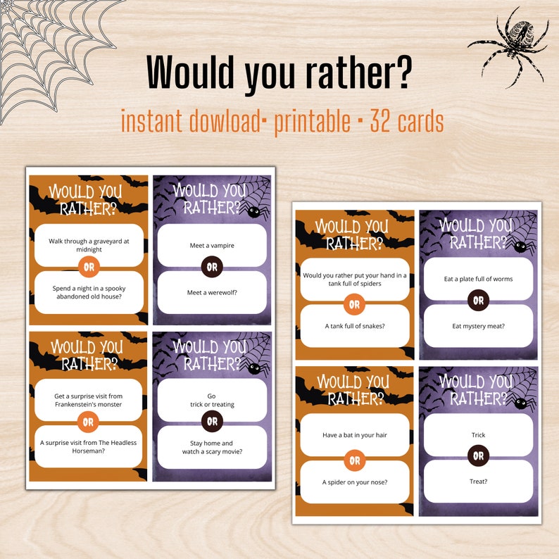 Halloween Party Game Printable | Adult Games | Halloween Game for Kids ...