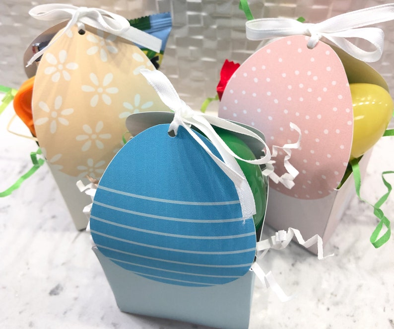 Printable Easter Egg Party Favors Easter Party Table Decor - Etsy