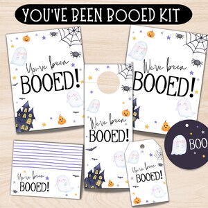 You've Been Booed Printable | Halloween Neighborhood Tradition | You've ...