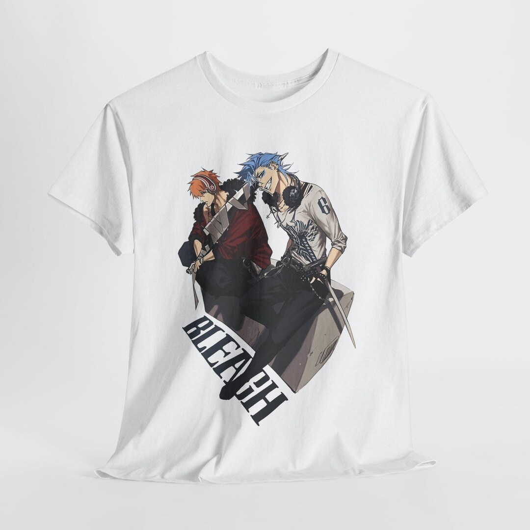 Bleach Anime T-shirt Ichigo Kurosaki Shirt Unisex Bleach Merch Anime ...