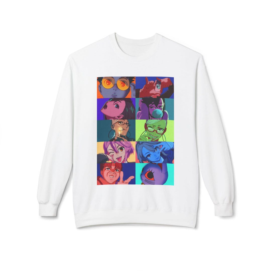 Dandadan Collage Anime Graphic Unisex Midweight Softstyle Fleece ...
