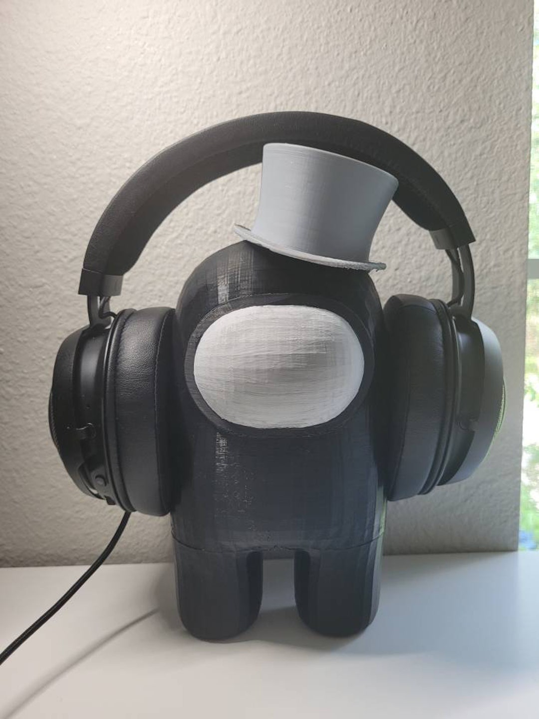 Among Us Crewmate Headphone Stand Huge Among Us With or - Etsy
