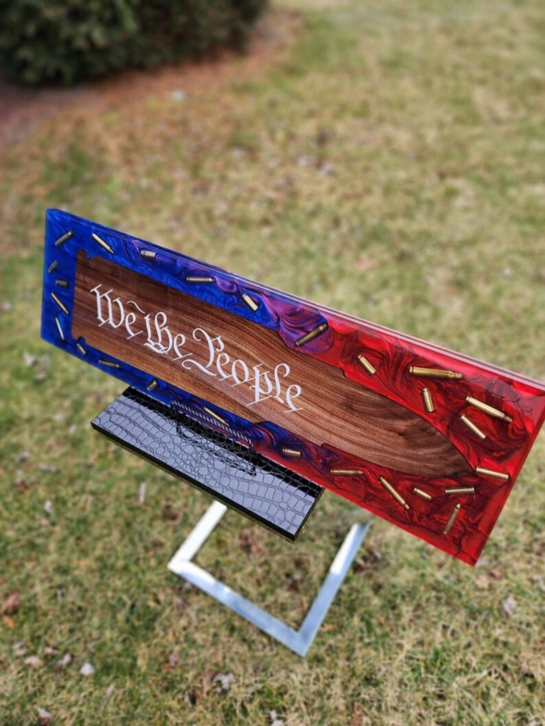 We the People Bullet Sign - Etsy