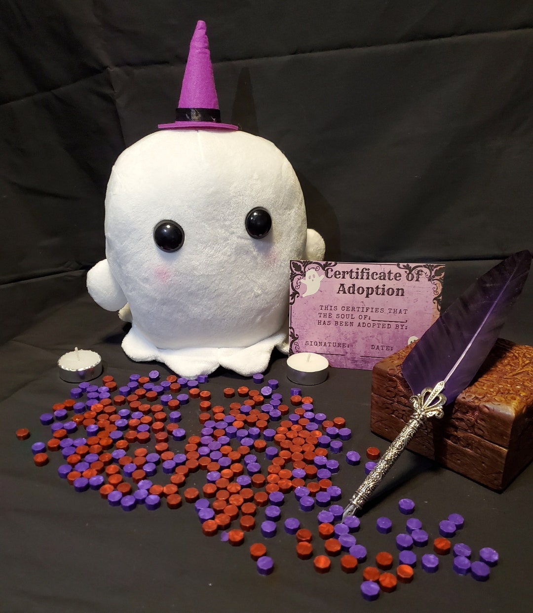 Adopt A Ghost! A Cute and Spooky Plush - Etsy