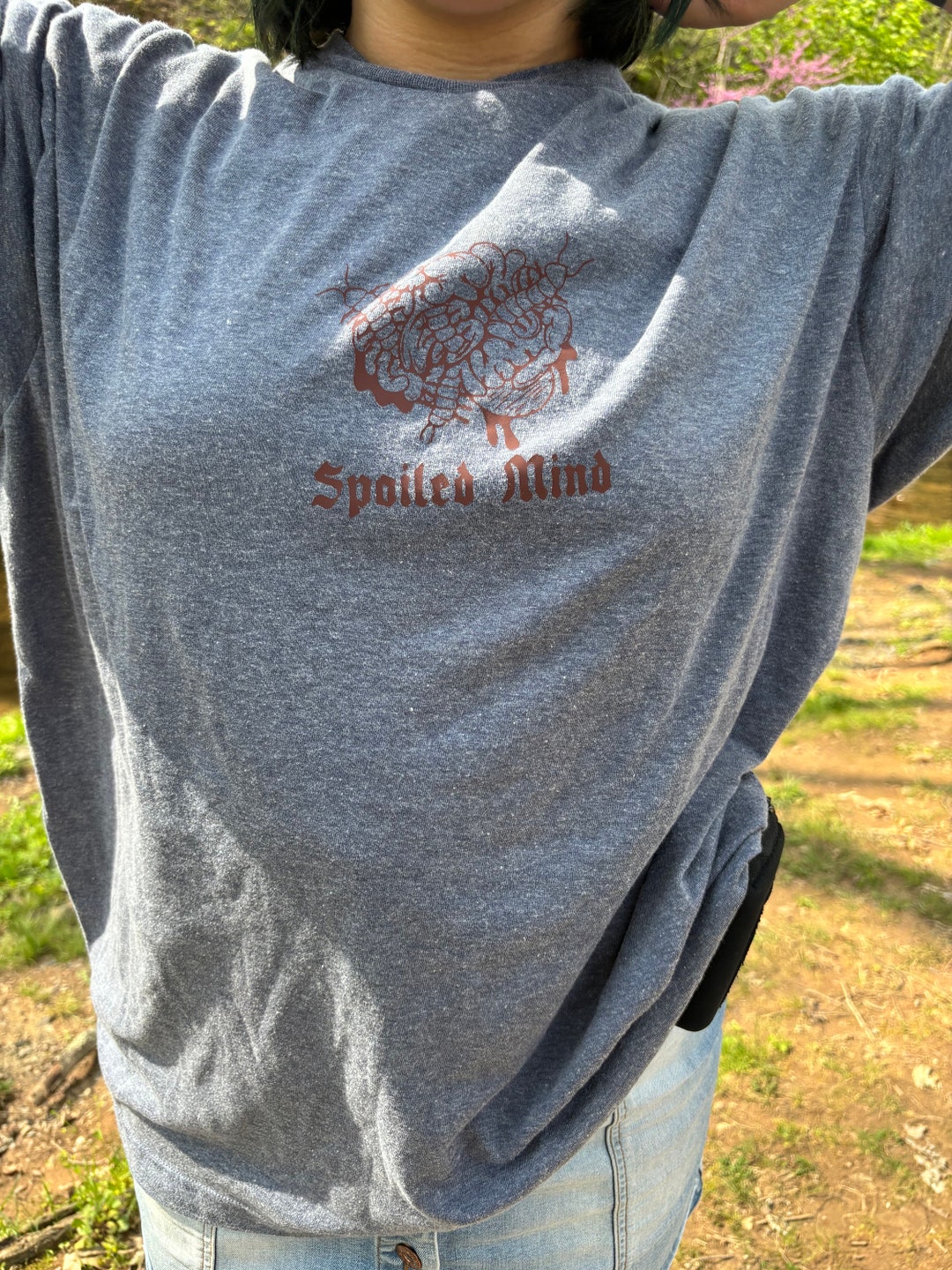 Spoiled Mind Brain Logo Tee - Etsy