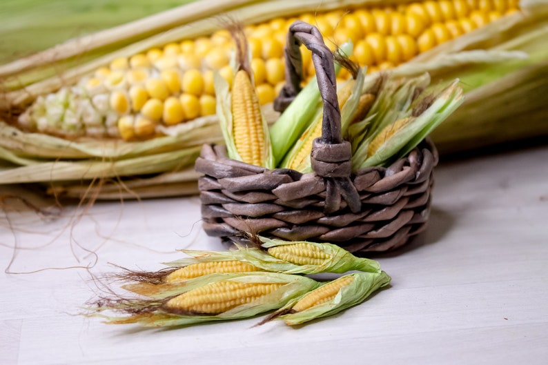 Miniature Corn 1/6 Scale 1/12 Scale Mini Vegetables for a - Etsy