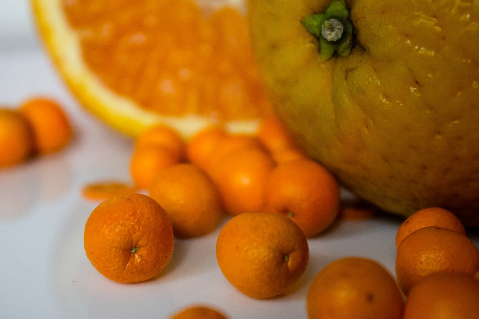 Miniature Oranges – Whole and Halves | 1/6 and 1/12 Scale Dollhouse ...