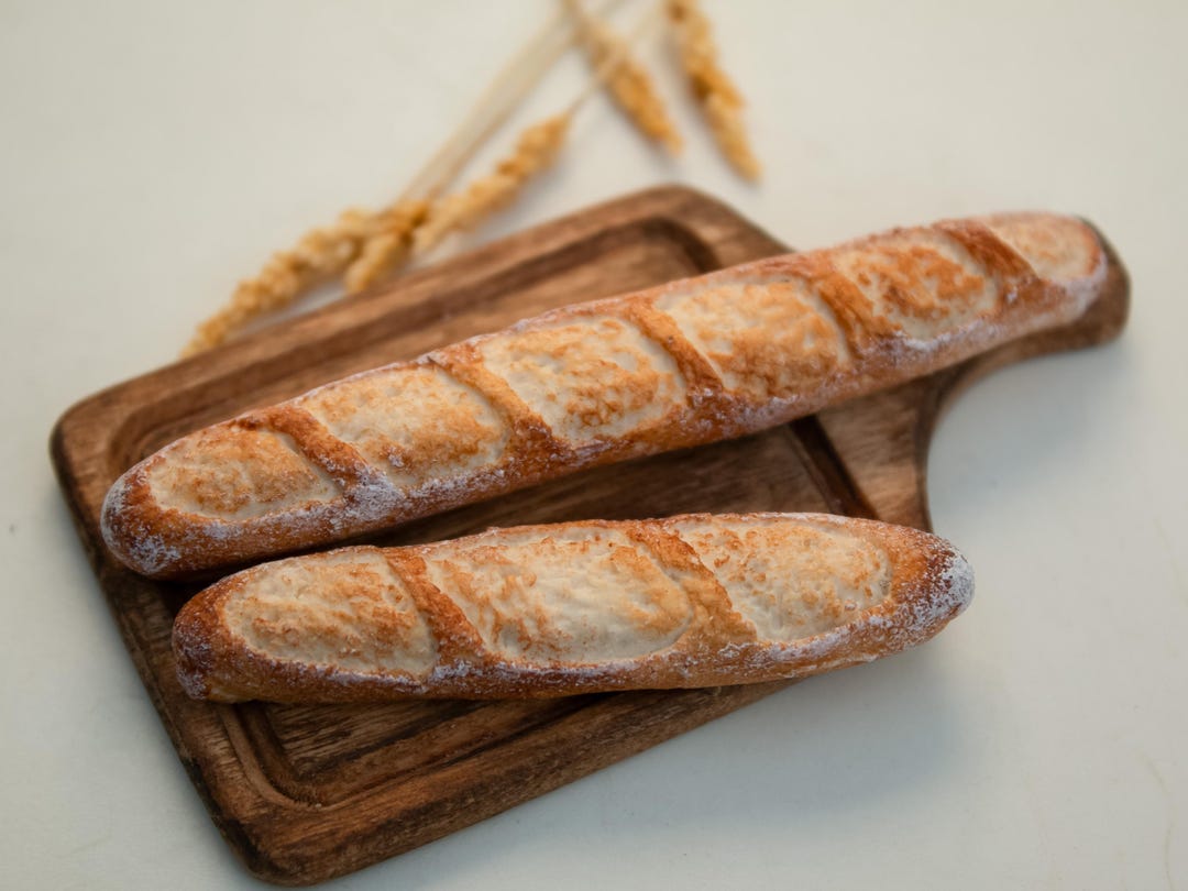 Miniature Baguette, Dollhouse Bakery, 1/6 Scale - Etsy