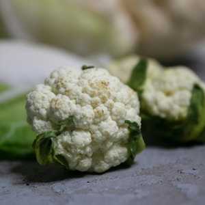 Miniature Cauliflower 1/6 Scale, 1/12 Scale, Mini Vegetables for a ...