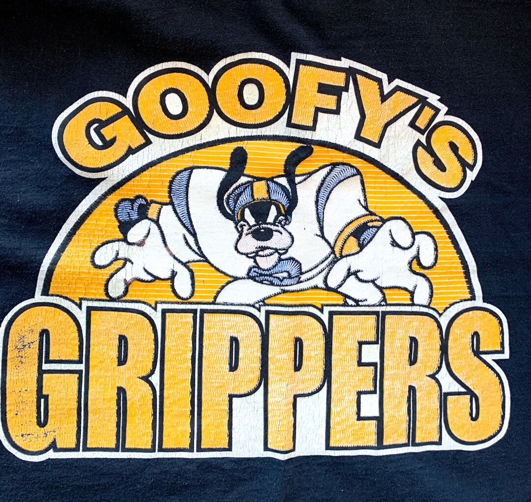 Vtg Walt Disney World Goofy's Grippers Disney Football League T-shirt ...