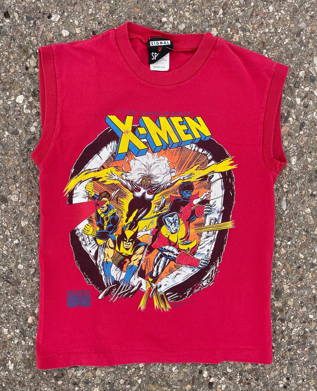 Vtg 1992 X-men Marvel Wolverine Storm Cyclops Signal Sports Single ...