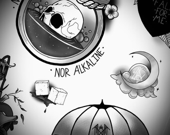 Sleep Token Tattoo - Etsy