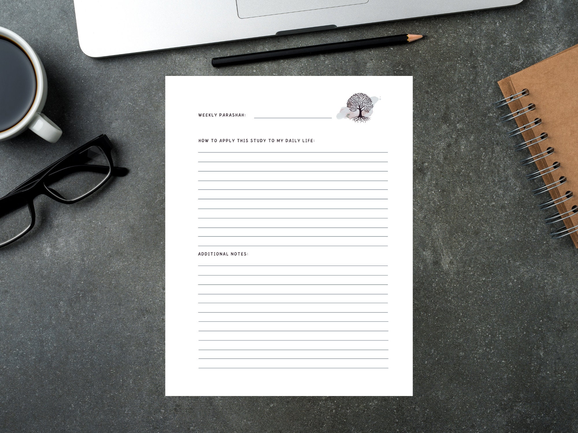 Torah Study Printable, Torah Study Journal, Bible Journal, Study ...