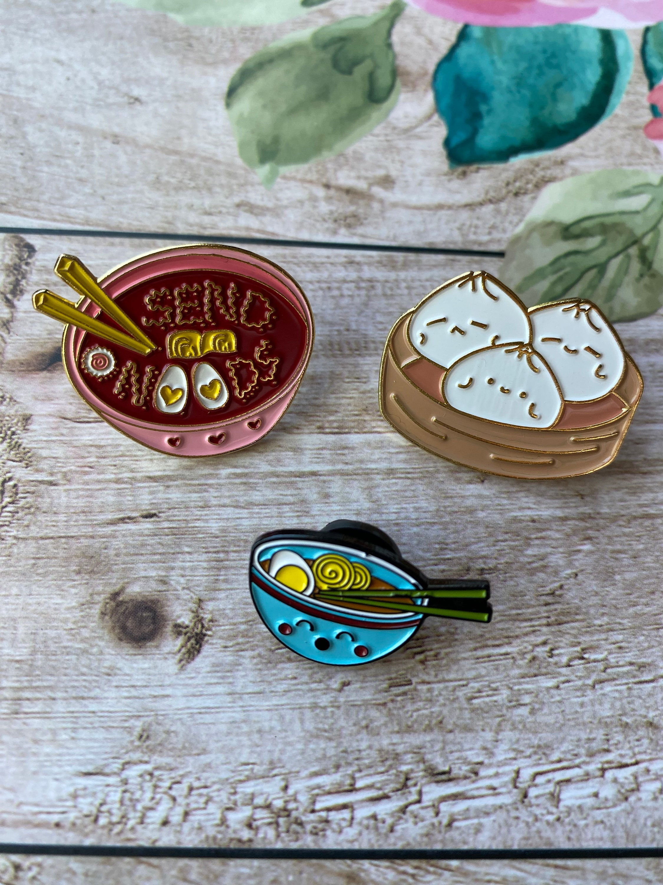 Kawaii Food Pins for Bags Backpacks Hats and Accessories - Etsy