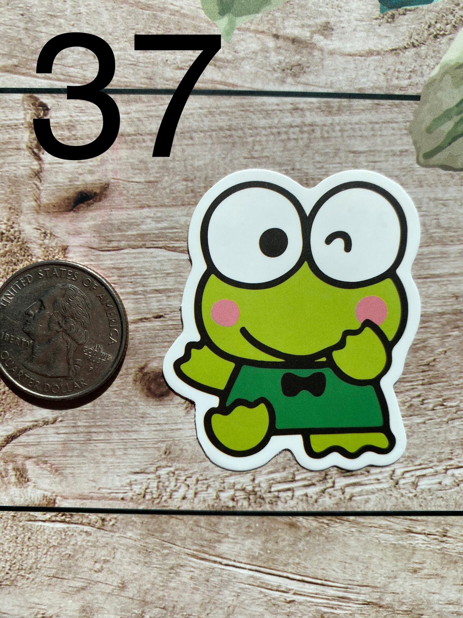 Kerokerokeroppi Stickers for Water Bottles, Flasks, or Laptop - Etsy