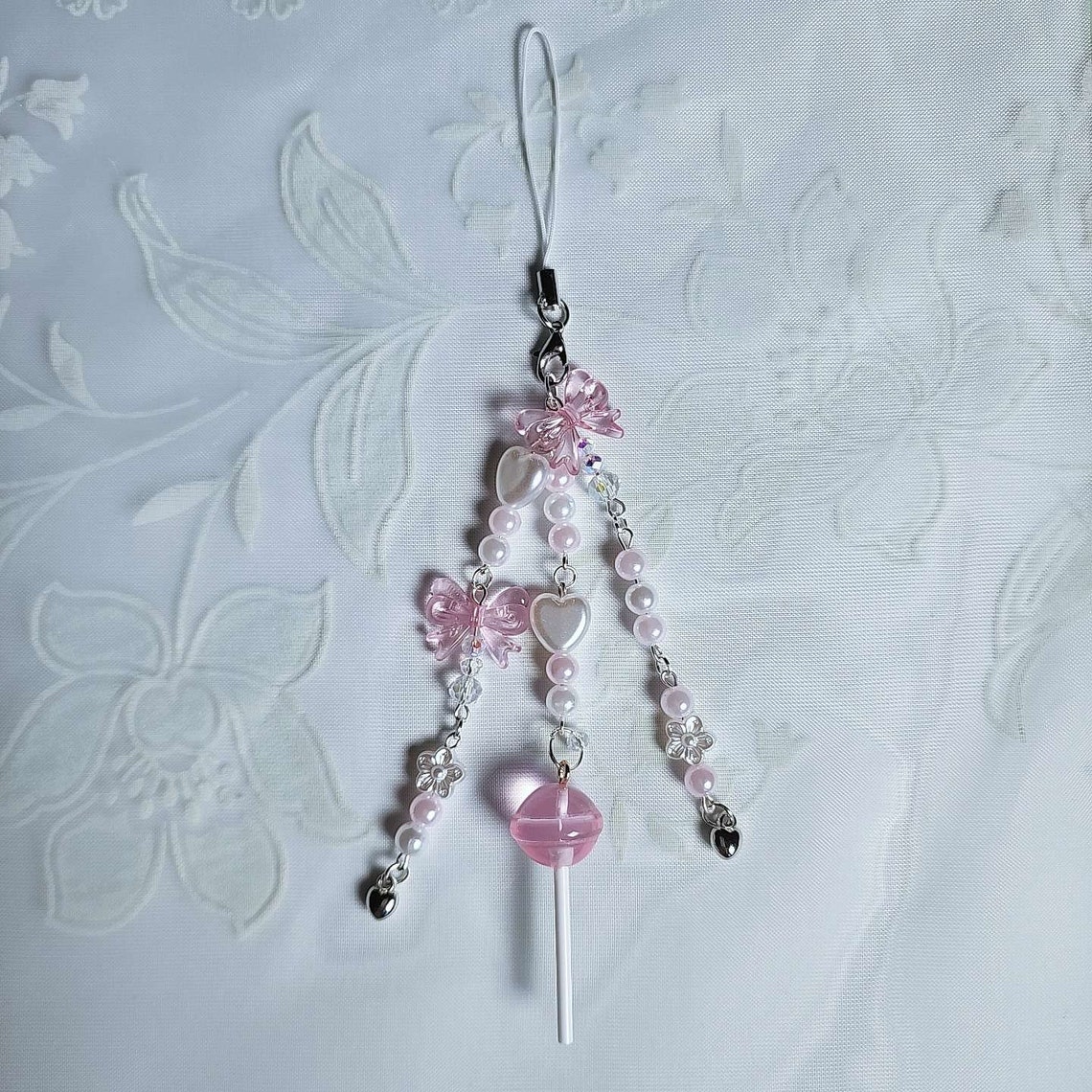 Coquette Keychain Coquette Phonecharm Dollette Keychain Pink Keychain ...