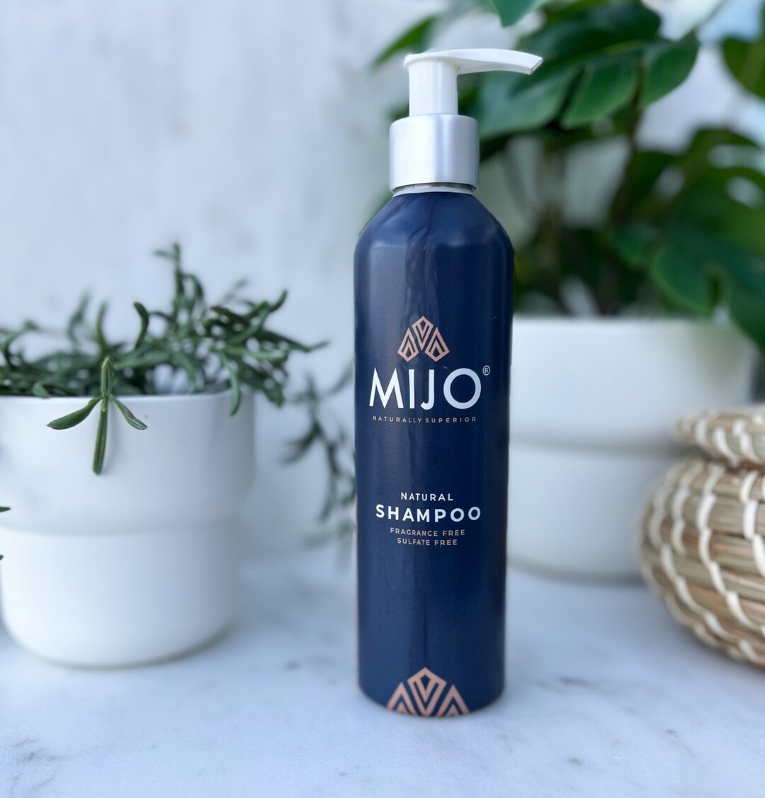 Mijo® Natural “grow Grow Grow” Shampoo for Men: Sulfate-free, Fragrance ...