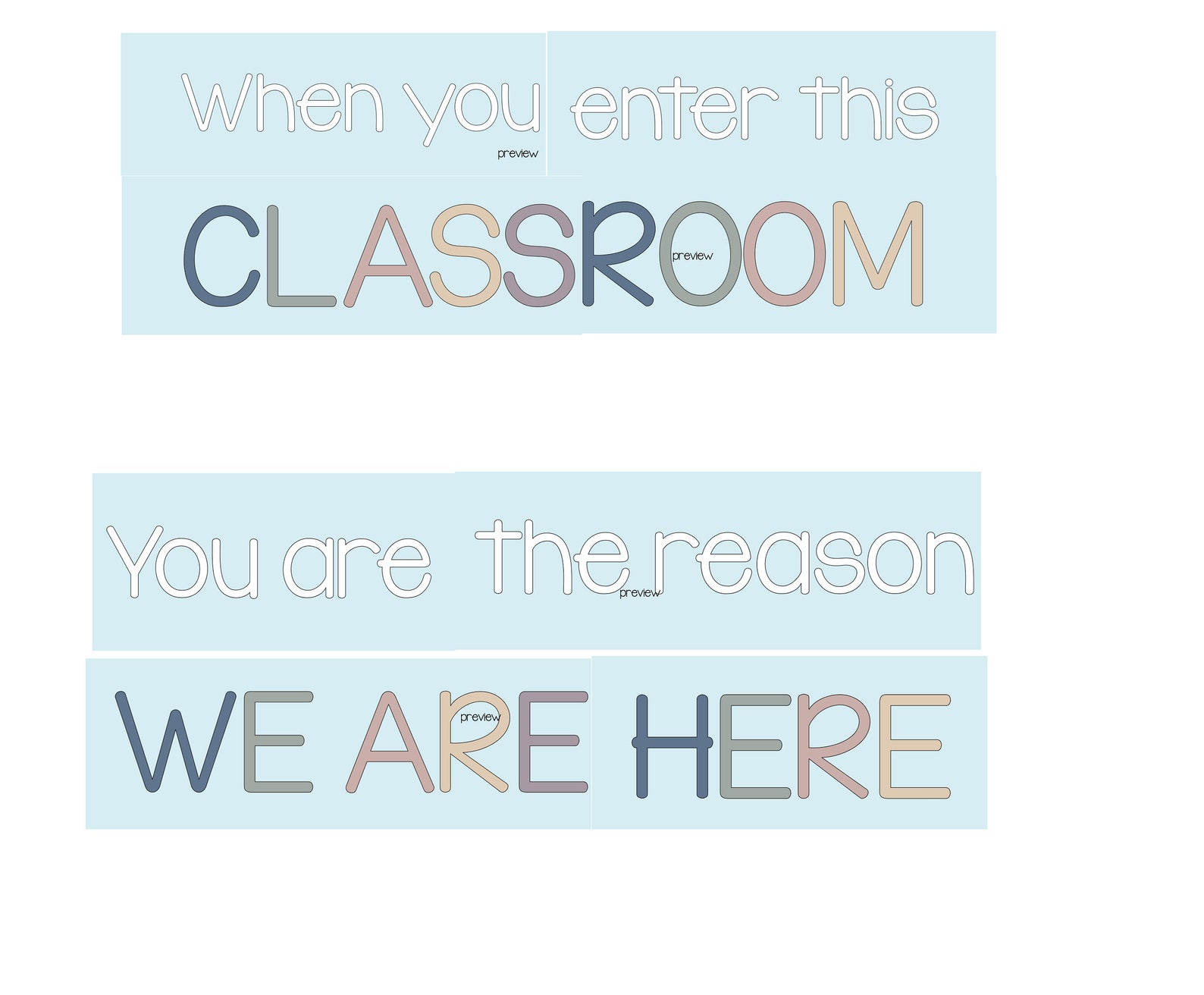 Classroom Decor, When You Enter This Classroom, Wall Signs, Teacher ...