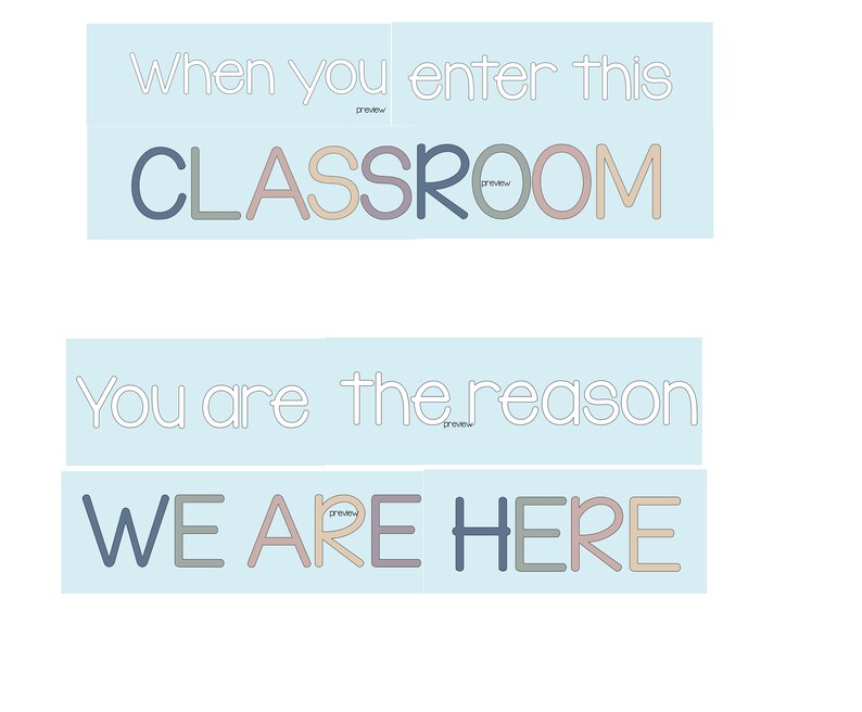 Classroom Decor, When You Enter This Classroom, Wall Signs, Teacher ...