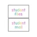 Numbered Labels, Student Data Folders, Student Mailboxes, Classroom ...