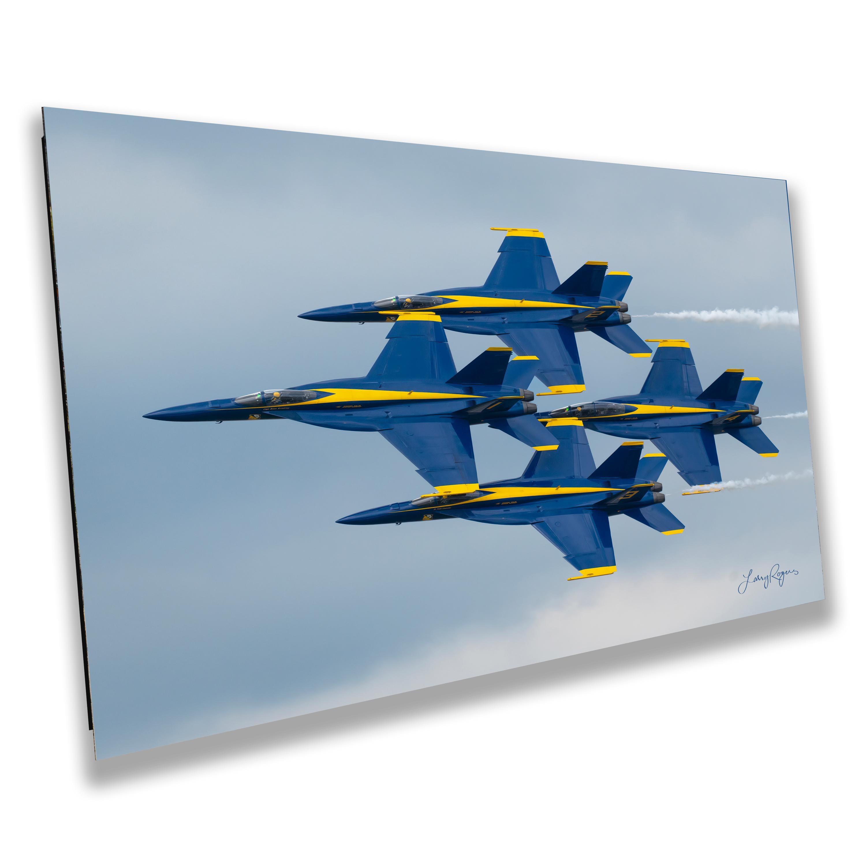 US Navy Blue Angels, Diamond Formation, Pass-in-review, Wall Art ...
