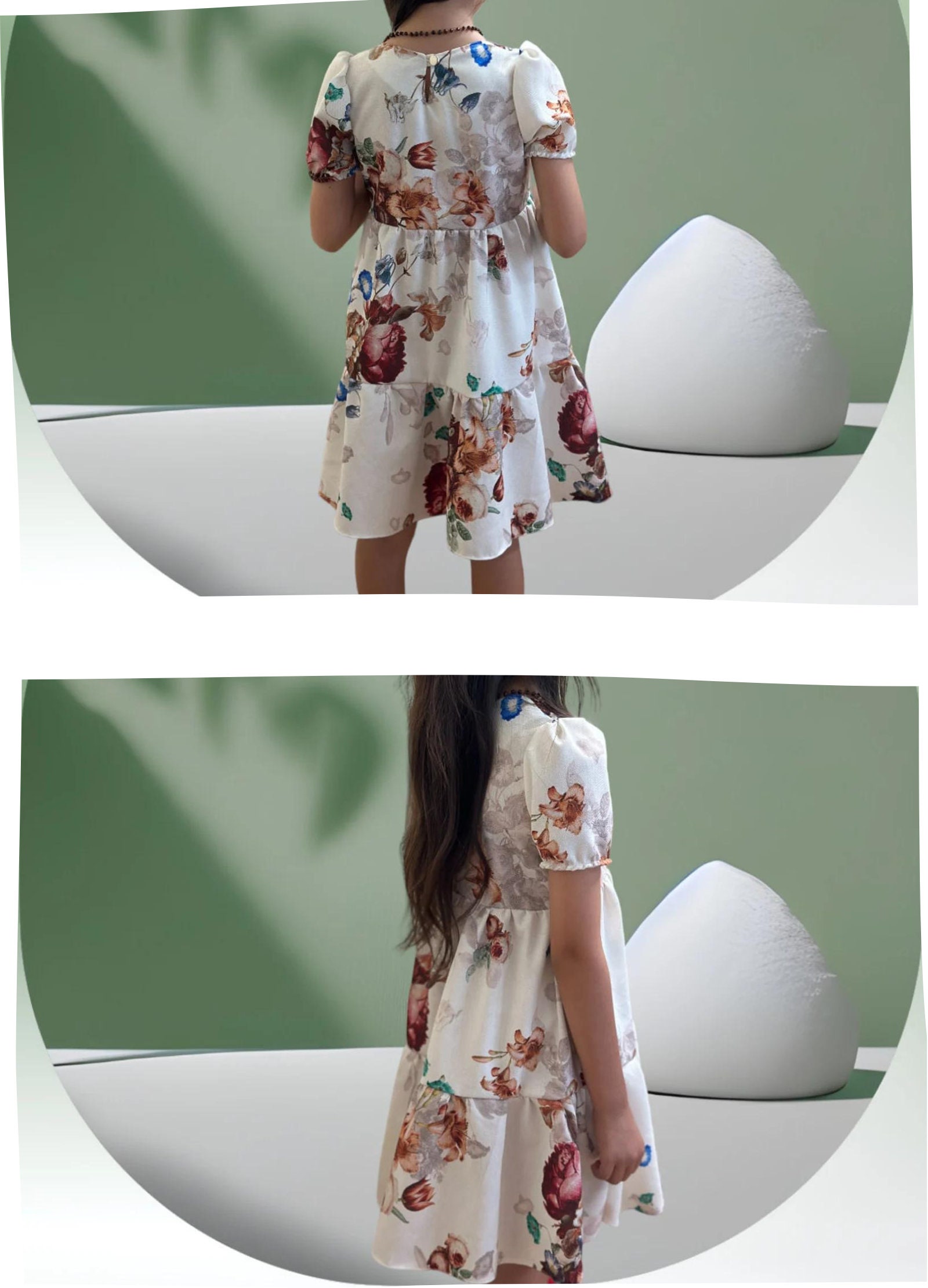 Twirl Dress Girls PDF Sewing Pattern| + FREE Bonus Tank Top Pattern ...