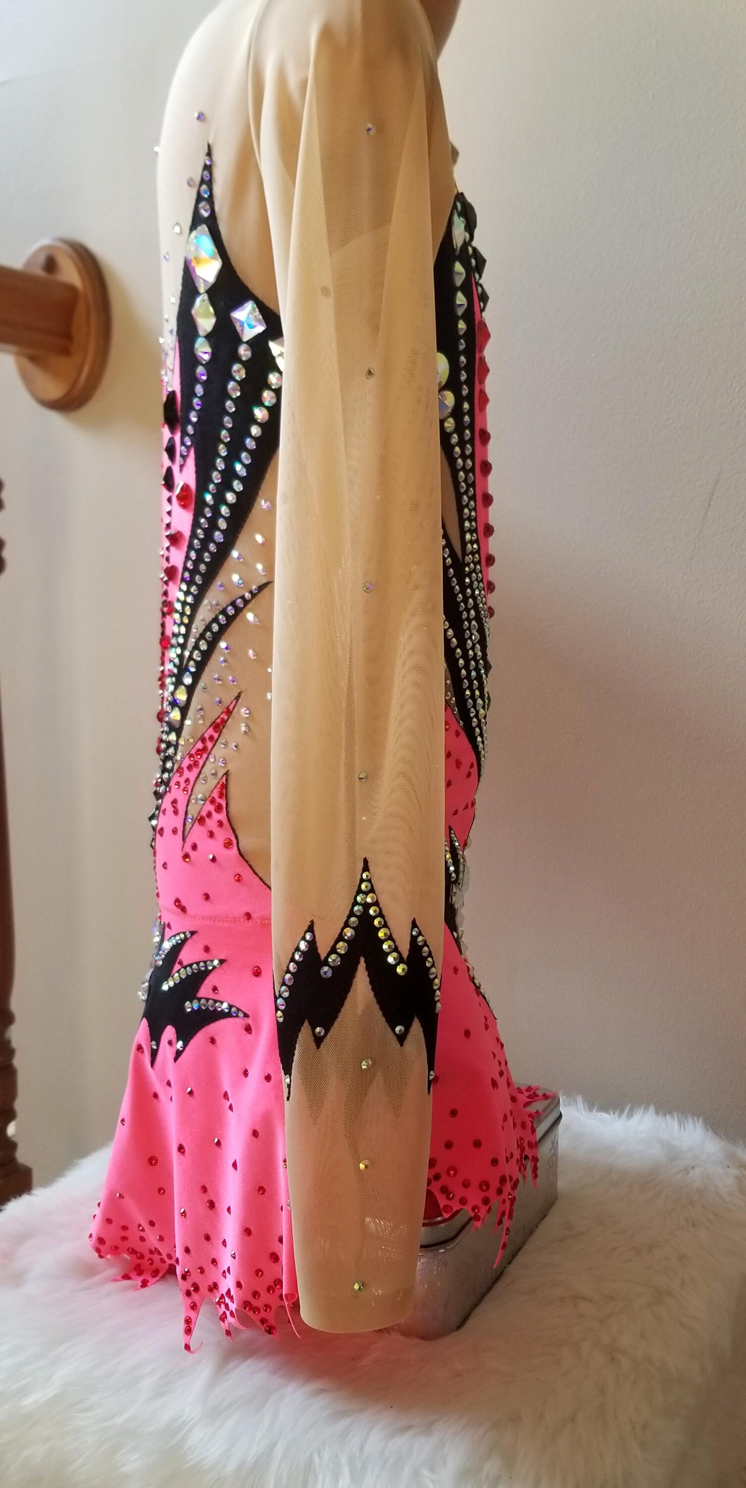 RG Leotard Rhythmic Gymnastics Acrobatics Skating Twirling Dance Large ...