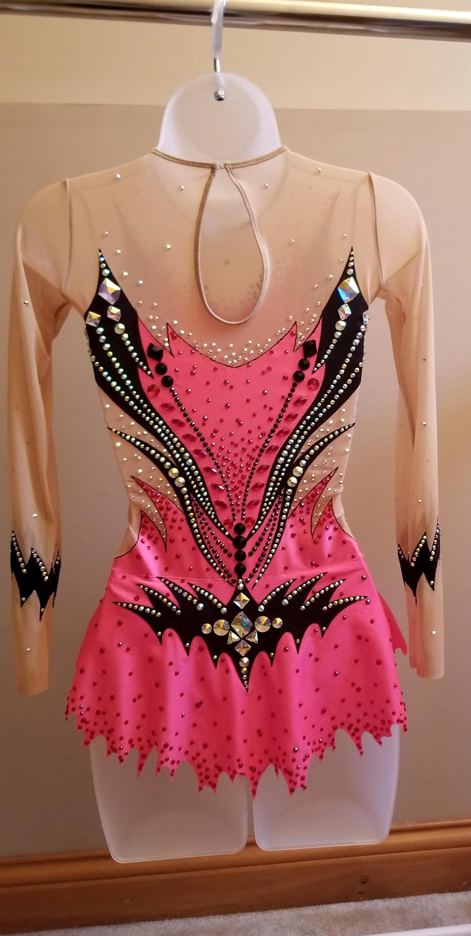 RG Leotard Rhythmic Gymnastics Acrobatics Skating Twirling Dance Large ...