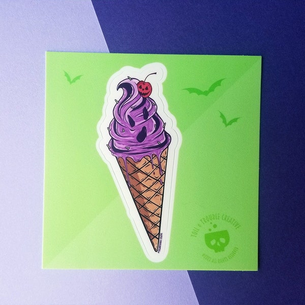 Horror Ice Cream Cone - Etsy