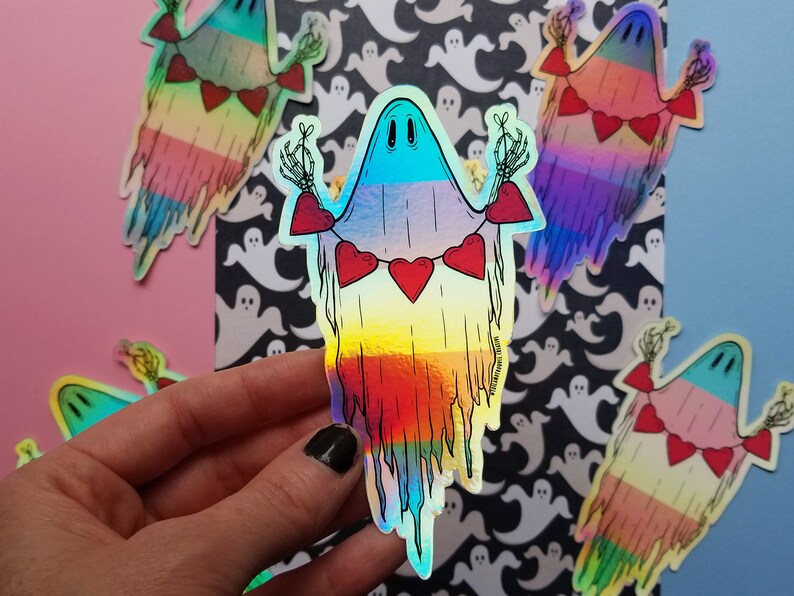 Transgender LGBTQIA Queer Horror Pride Spooky Ghost - Etsy