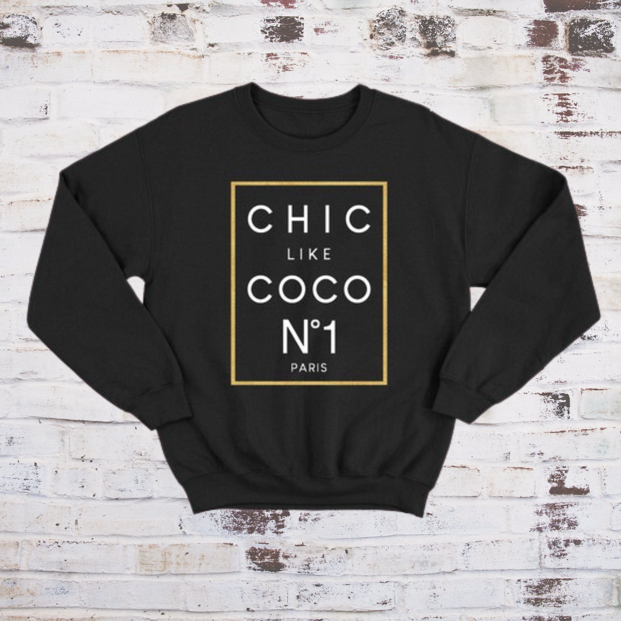 Chic Like Coco Unisex Sweatshirt - Etsy