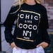 Chic Like Coco Unisex Sweatshirt - Etsy