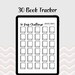 Printable Book Tracker, Digital Book Keeper, Printable Book Keeper, 30 ...