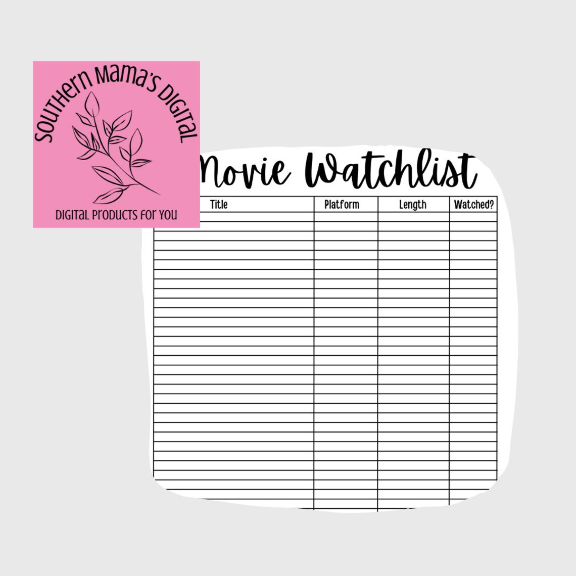 Movie, Watchlist, Movie Tracker, Movie Tracker, Digital Movie Tracker ...