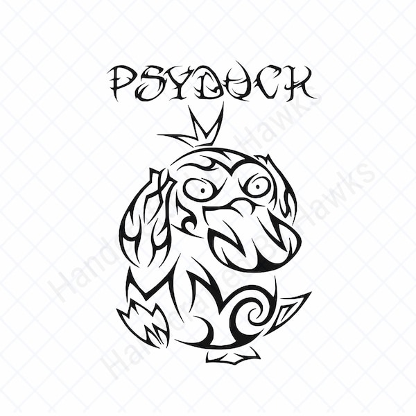 Psyduck Svg - Etsy